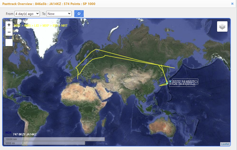 GoogleMap Javascript でGreatCircleライン – HTS macam-macam