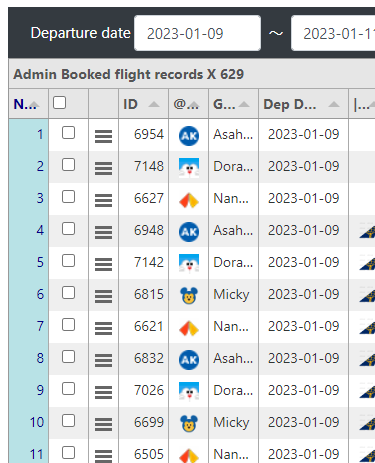 Tabulator フィルター – Saoline Tips