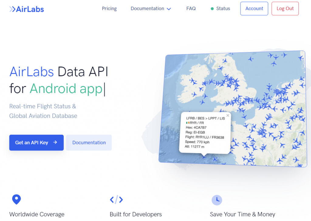 AirLabs Data API Real Flights – Saoline Tips