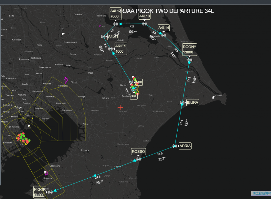 Leaflet Javascript arrowheadプラグインで矢印をつける – Saoline Tips